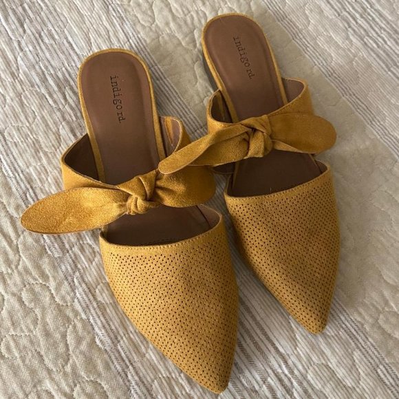 Indigo | Shoes | Indigo Road Slip On Mules | Poshmark